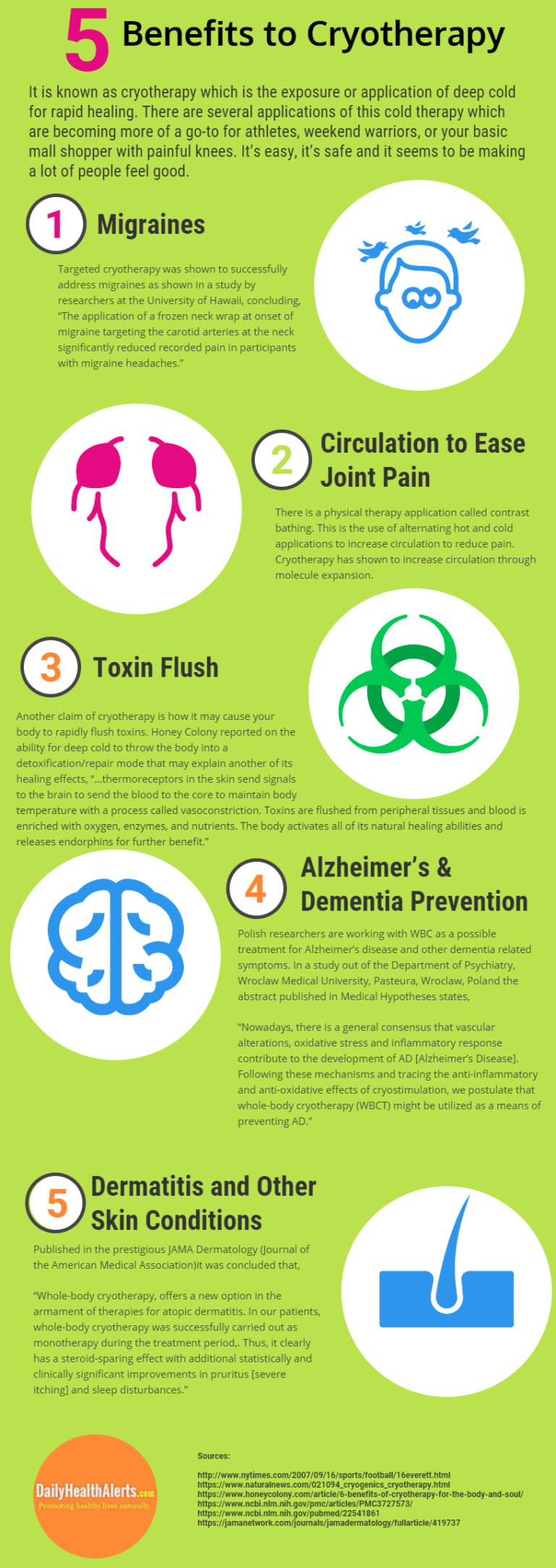 5 Benefits of Cryotherapy | Daily Health Alerts